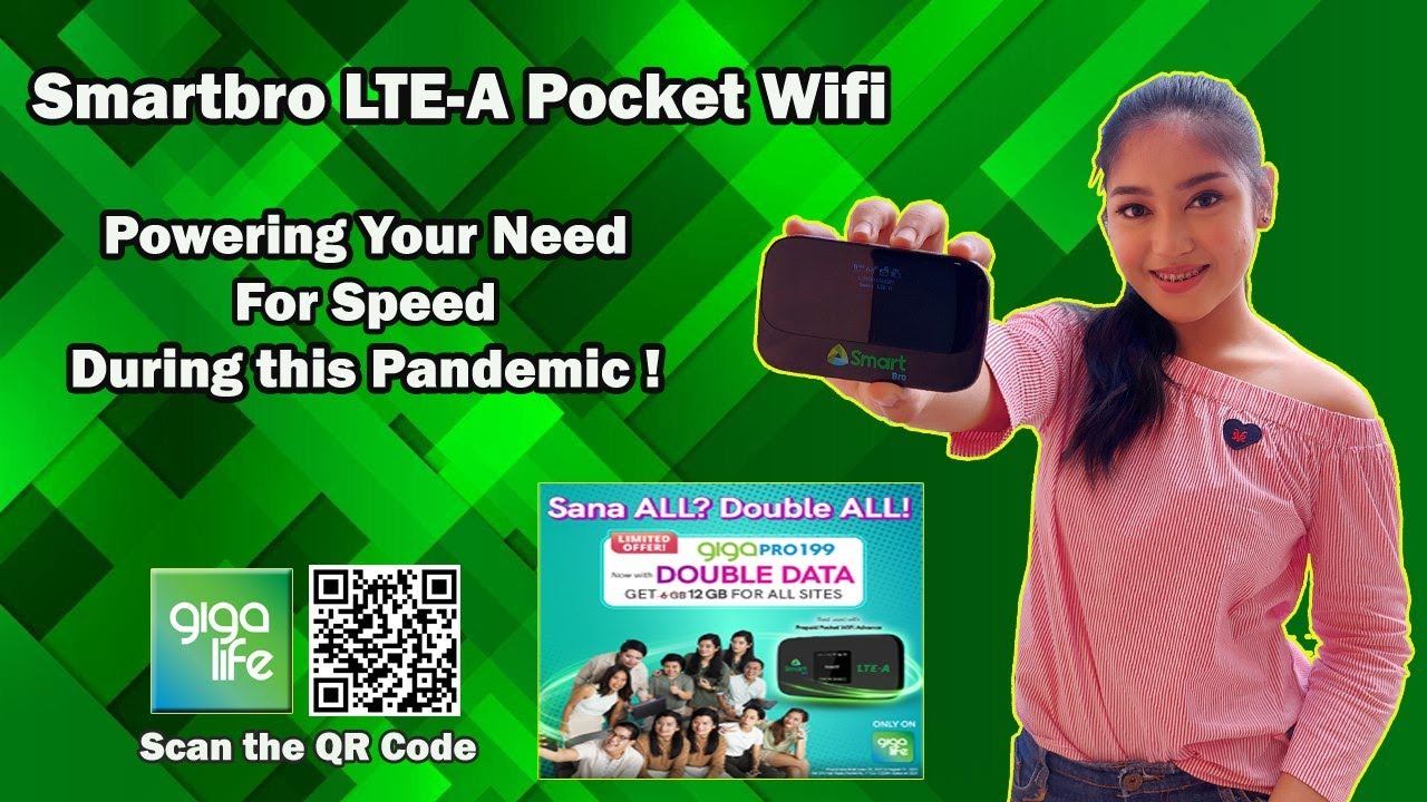 My Smart Bro LTE-Advanced Pocket Wifi Experience - YouTube