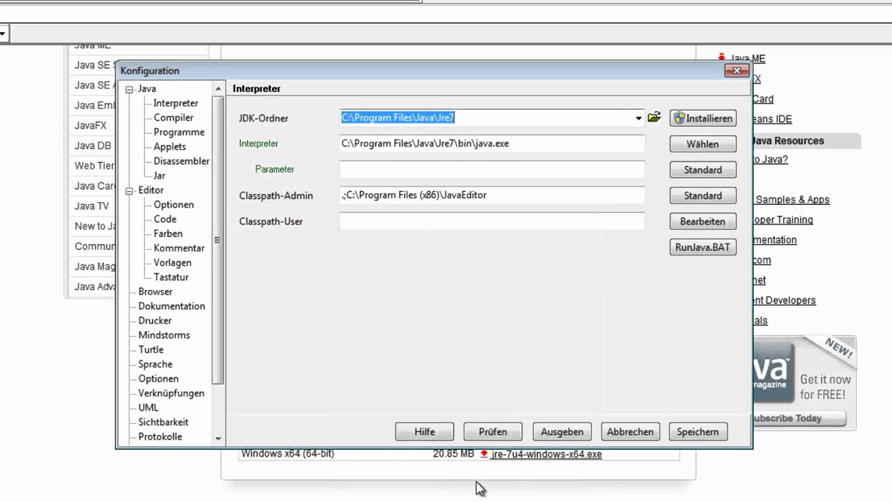 Java Editor installieren [EntwicklerTV] - YouTube