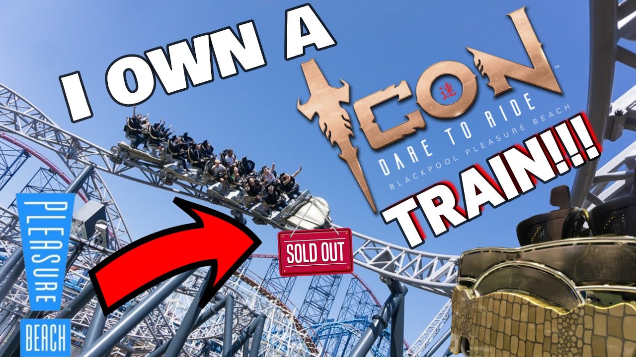I OWN A ICON TRAIN | BLACKPOOL PLEASURE BEACH ICON RIDE MODEL | - YouTube