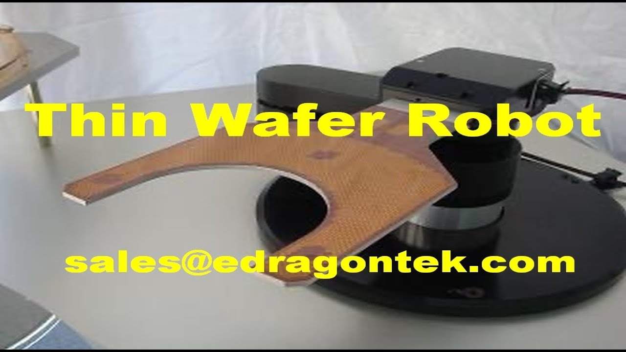 Thin Wafer Robot Hand - YouTube
