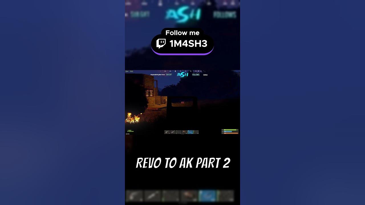 Revo to AK Part 2 #rust #playrust #rustconsole #twitch #rustgameplay #rustclips #rustpvp # ...