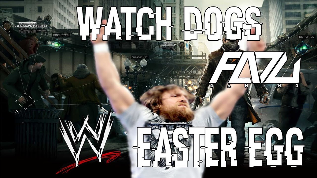 Watch Dogs - WWE Easter Egg - YouTube