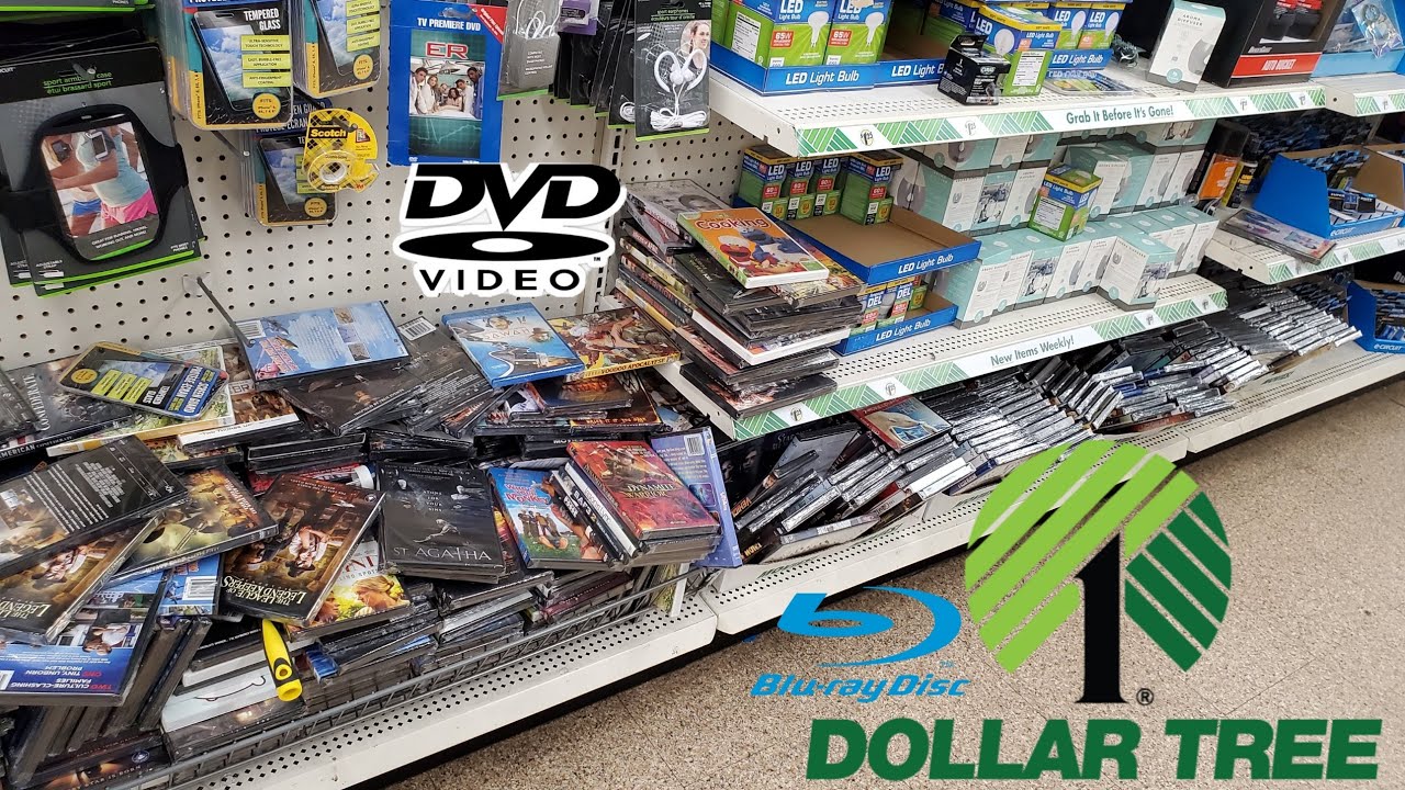 Blu-ray and DVD Dollar Tree Vlog #2 - YouTube