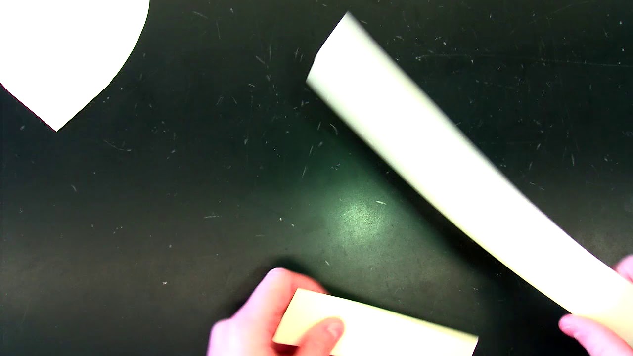 How to make templates for a clay box - YouTube