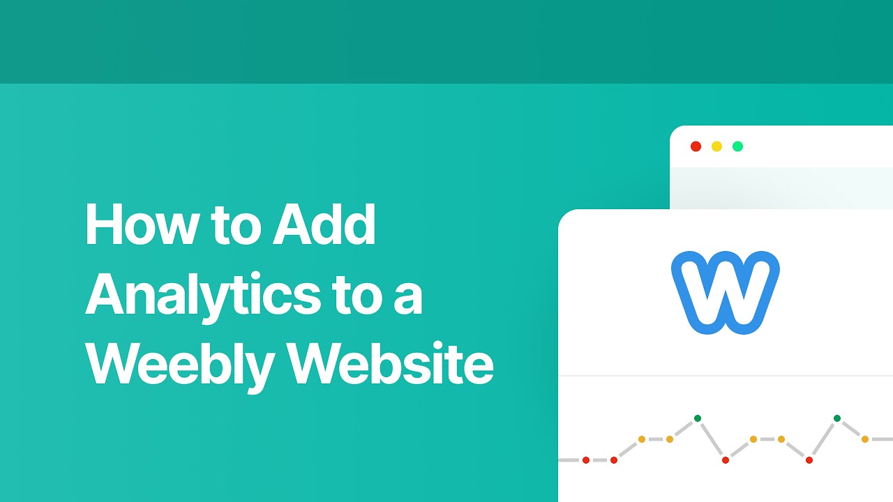 How to Add Analytics to a Weebly Website - TWIPLA on Weebly - YouTube