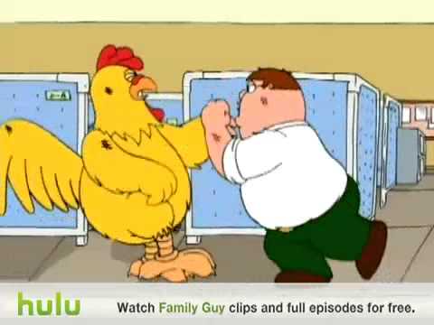 Family Guy The Original Chicken Fight - YouTube