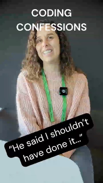 Coding Confessions: Cleaning up the wrong code #shorts - YouTube