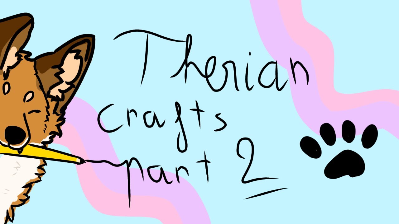 DIY Therian crafts part 2 ! - YouTube