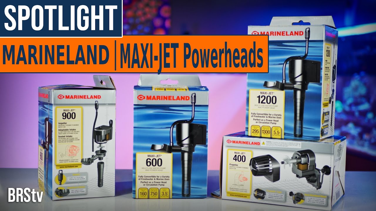 From Reef Tank Flow to Maintenance... Marineland Maxi-Jet Powerheads ...
