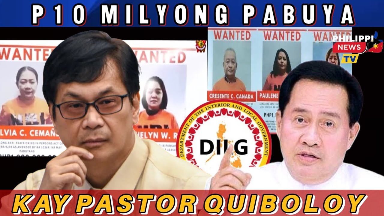 10 MILLION PESO REWARD KAY QUIBOLOY - YouTube