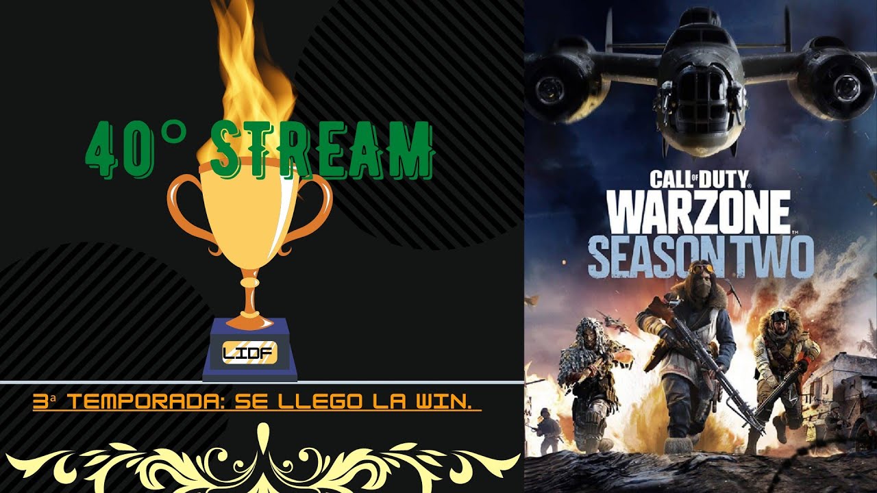 COD WARZONE , 40° Stream. - YouTube
