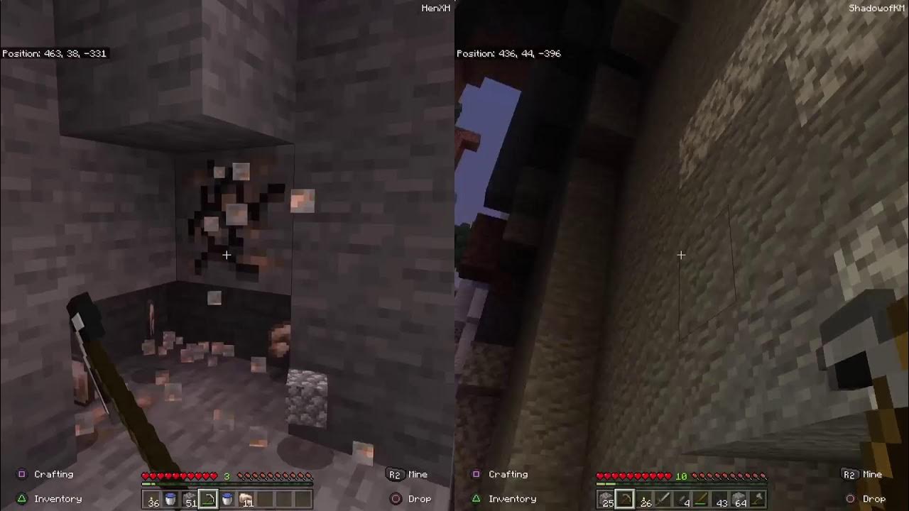 Minecraft split-screen series PS5 Help Us get 1k subs! - YouTube