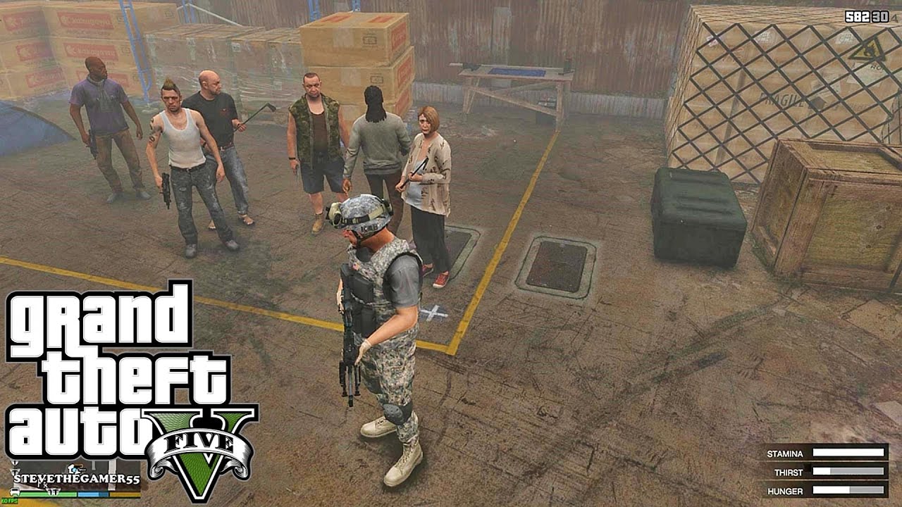 GTA 5 MODS - ZOMBIE APOCALYPSE MOD 14(GTA 5 MODS| ZOMBIE APOCALYPSE PC ...