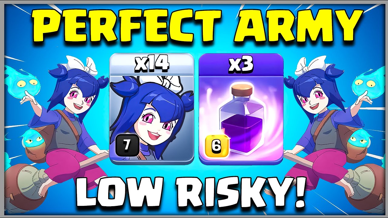Perfect Army | New Broom Witch Smash TH12 Attack Strategies 2024 in ...