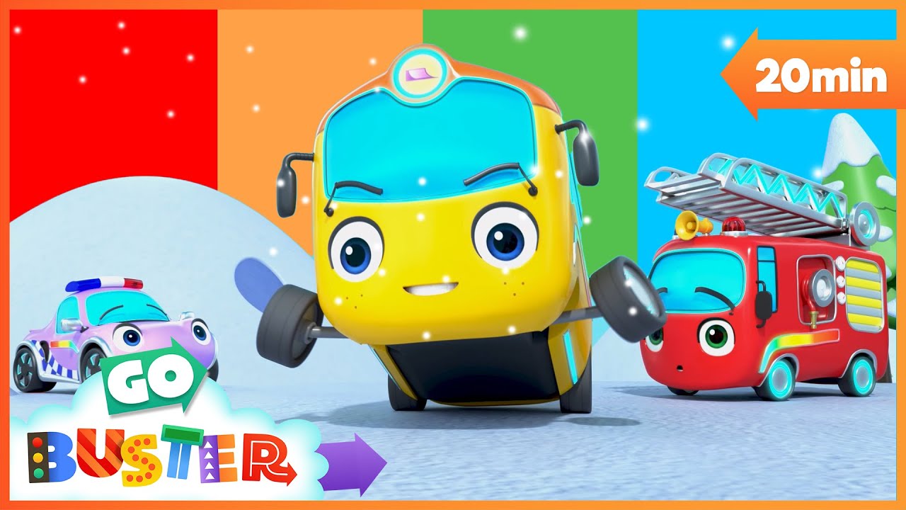 Buster's Snowy Christmas Adventure | Go Buster - Bus Cartoons & Kids ...