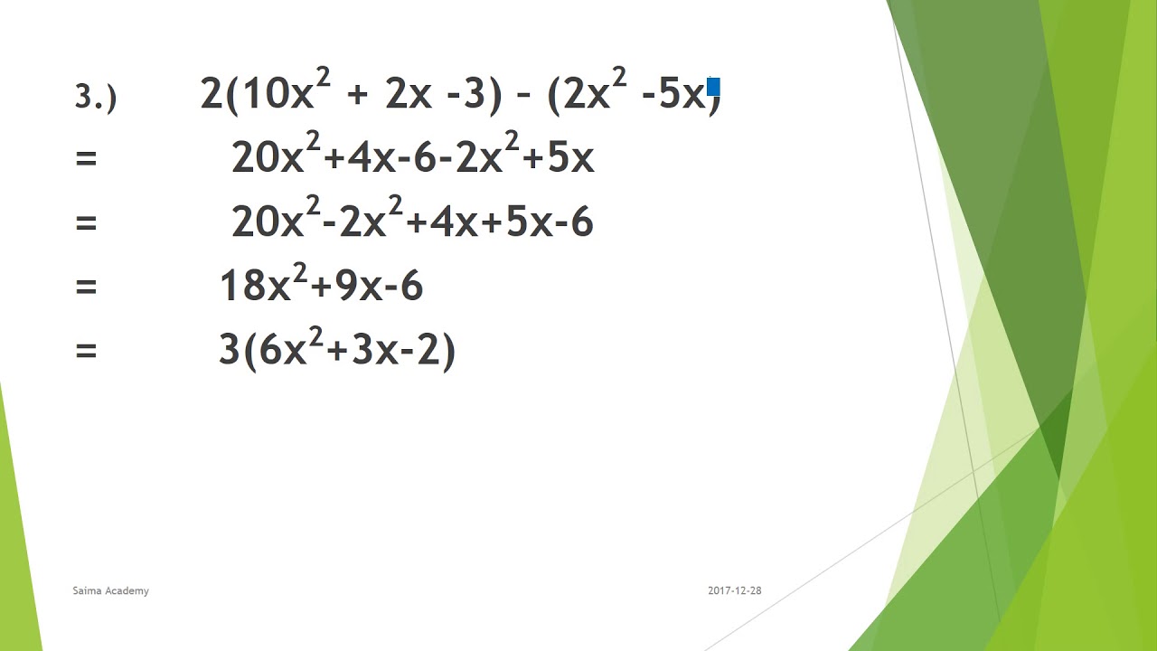 Algebra: Operations: Lesson 9 of 10: PEMDAS / BEDMAS - YouTube