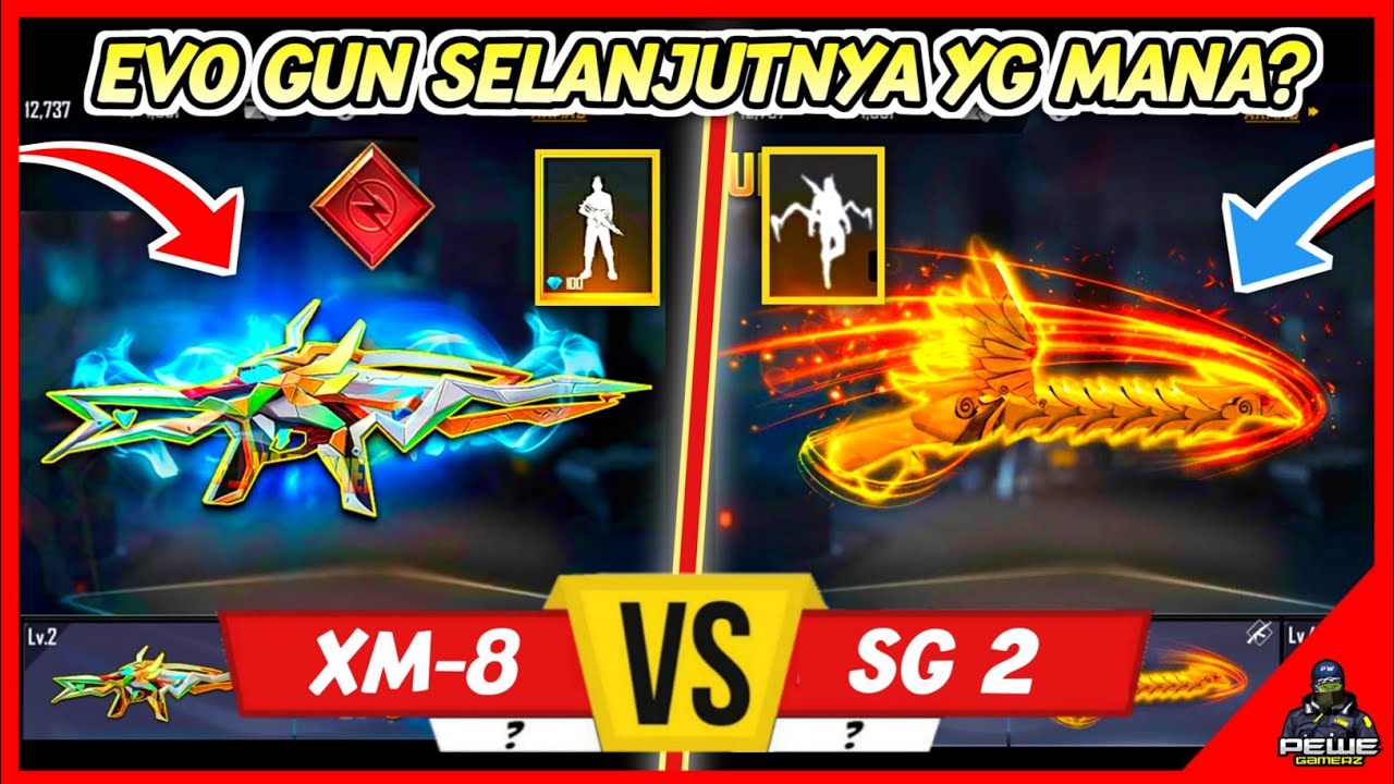BOCORAN EVO GUN XM8 TERBARU 2021 | SKIN EVO GUN XM8 ATAU M1887 ? GARENA ...