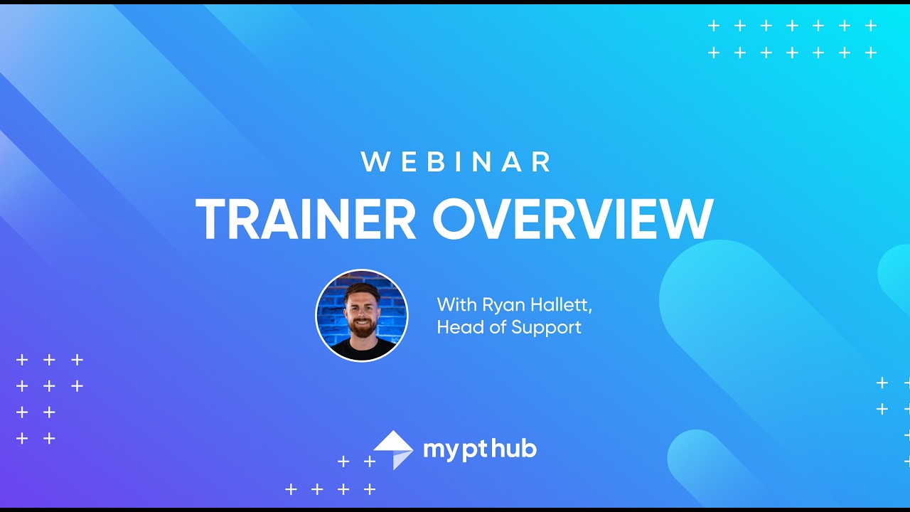 My PT Hub - Trainer Overview - YouTube