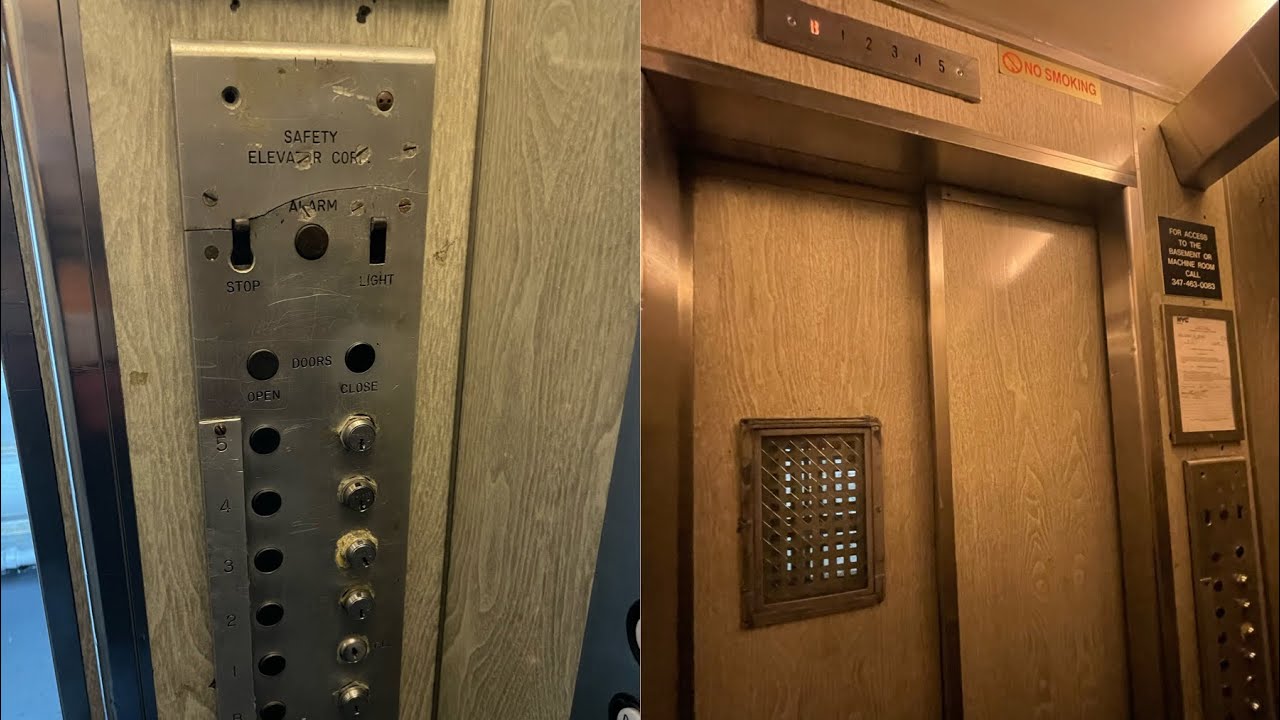 Vintage 'Safety Elevator Corp' Traction Elevator @ 162 W 72nd - New ...