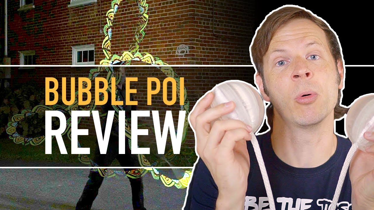 Bubble Poi Review: LED Contact Programmable Poi from Ignis - YouTube