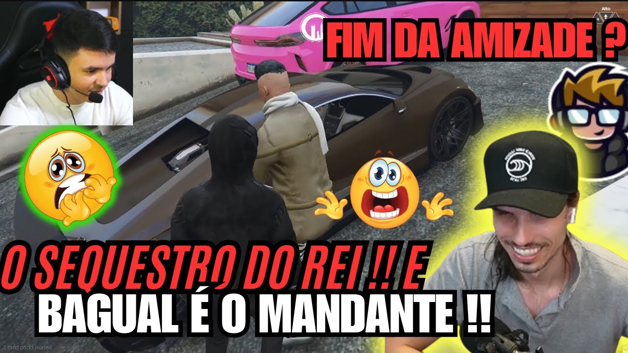 CEBOLA SEQUESTRA O REI PAULO A MANDO DO BAGUAL QUE DISSE QUE VAI DAR PD ...