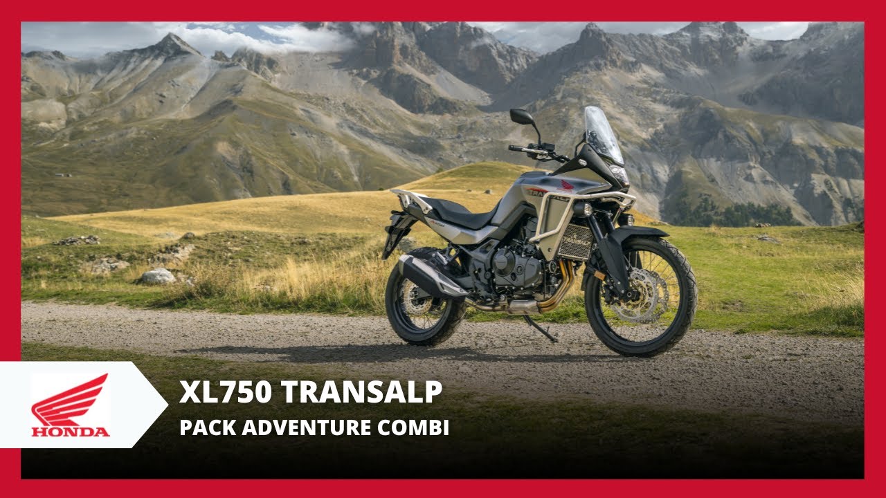XL750 Transalp: Pack Adventure Combi - YouTube