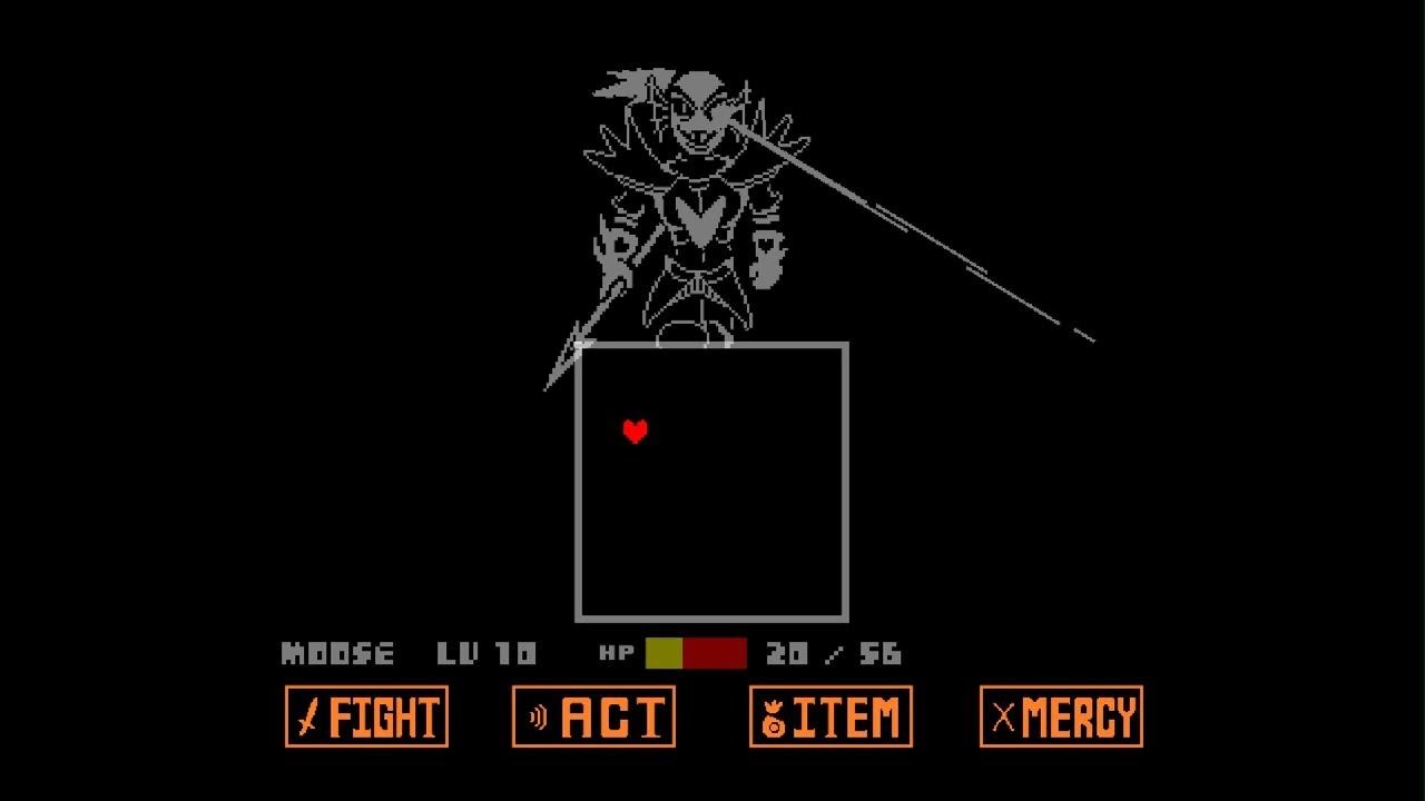 A battle against a true hero undertale part 5 - YouTube