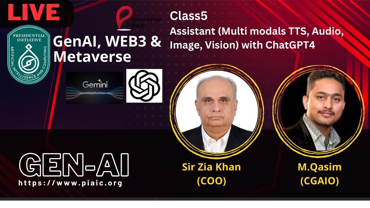 05 Class GenAI | Exploring Multimodal AI: Vision, Audio, Speech, and ...