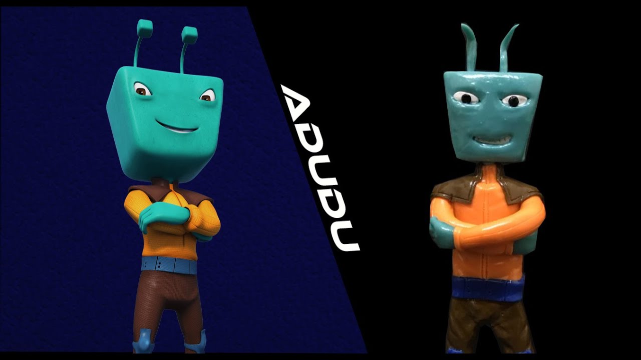 Sculpting ADUDU| Boboiboy Movie 2 - [Timelapse] - YouTube