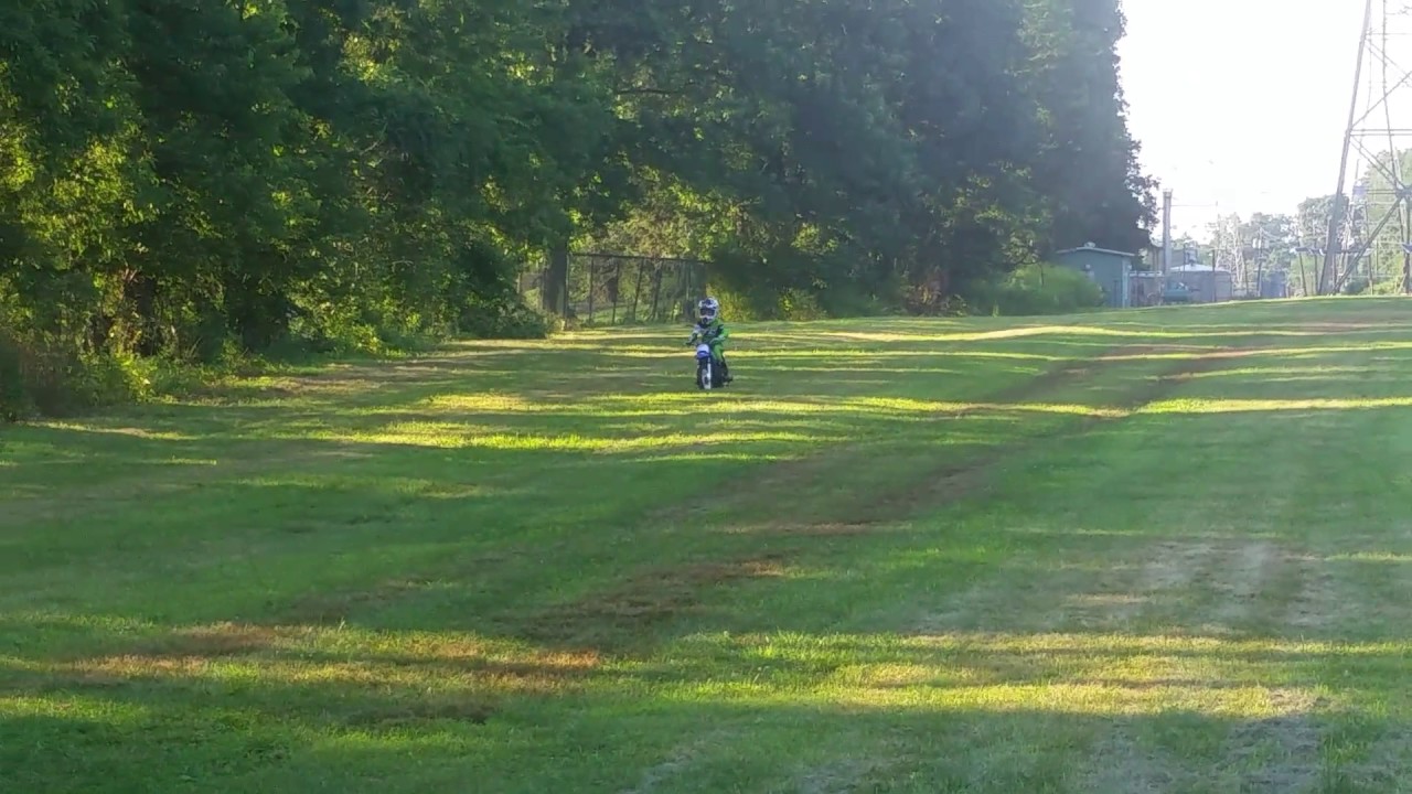 7/19/17 Ryan riding the dirt bike - YouTube