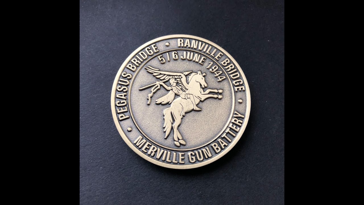 Operation Tonga WW2 commemorative challenge coin. - YouTube