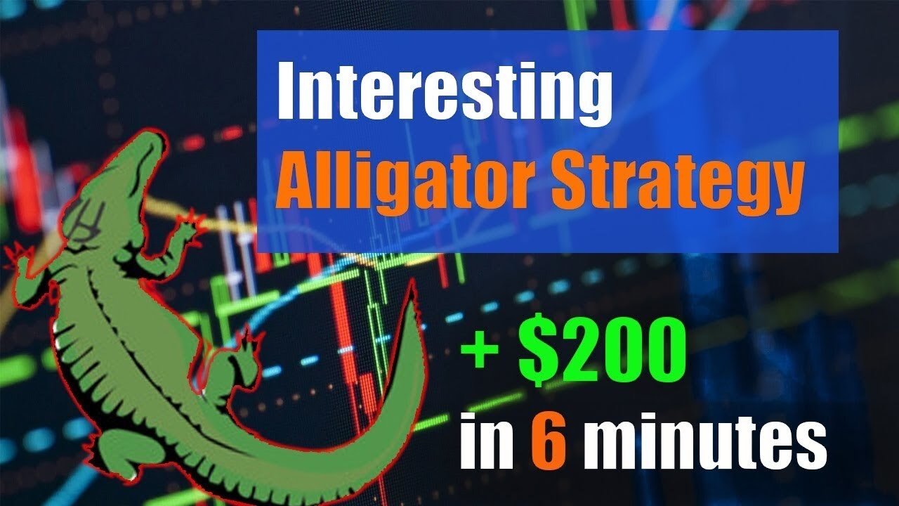 Interesting Alligator Strategy IQ Option | English - YouTube