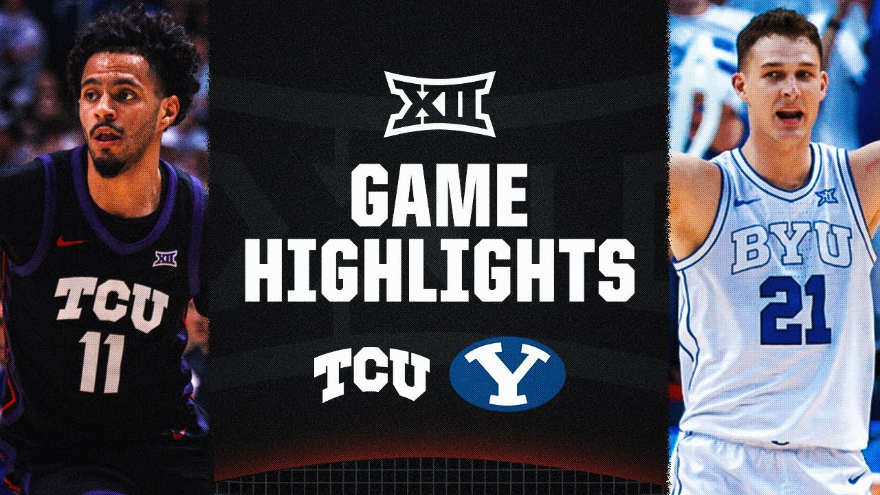 TCU at BYU | Big 12 Men's Basketball Highlights | March 2, 2024 - YouTube