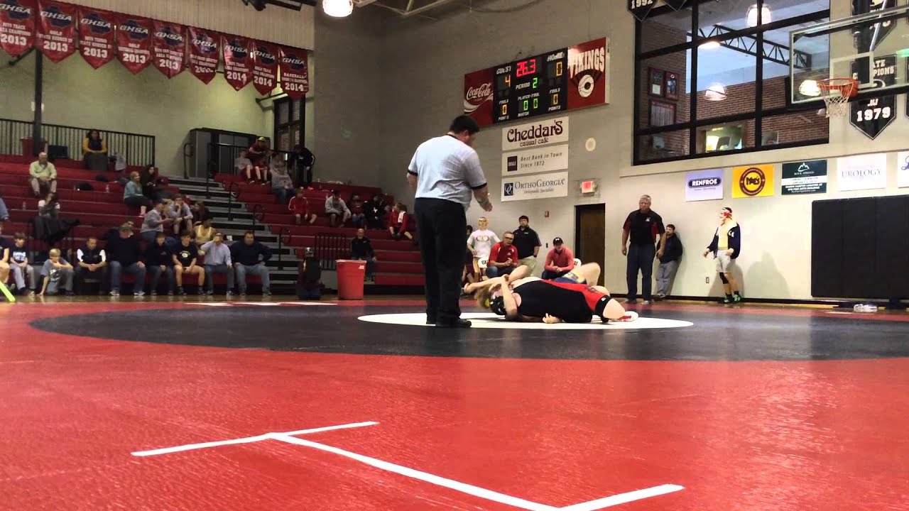 Griffin Alexander vs. Brice Adams (GMC) 195 lbs. 1.31.15 - YouTube