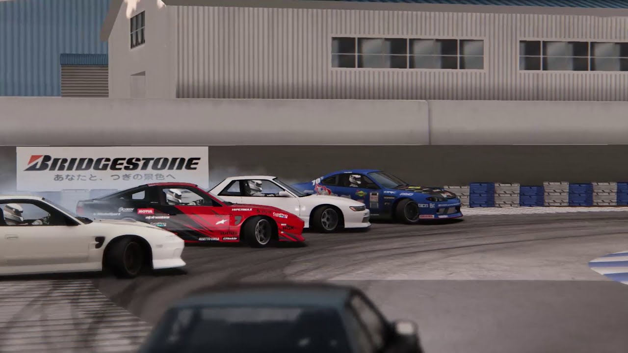World Drift Tour Street (WDTS) drifting at Meihan 2020 [Assetto Corsa ...