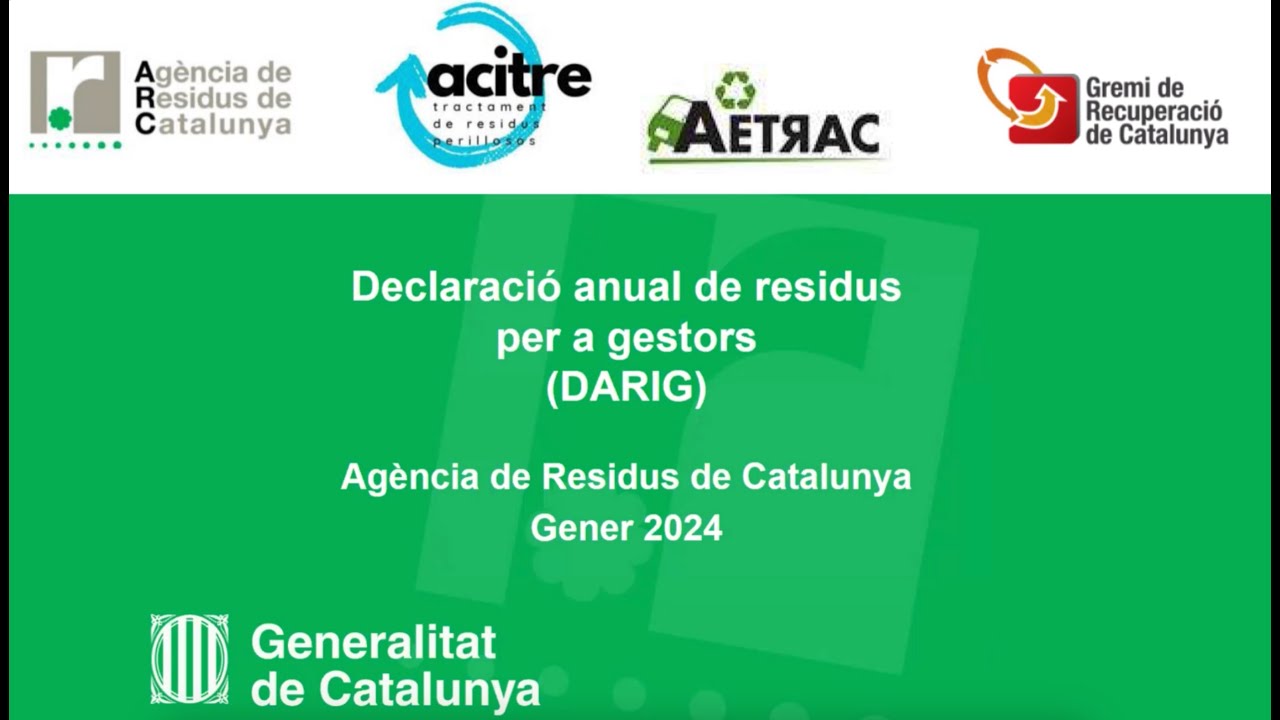 DARIG 2023 i ANNEX Vehicles Fora d'Ús - YouTube