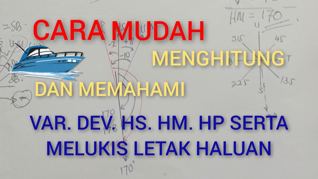 CARA MUDAH MENGHITUNG VARIASI, DEVIASI, SEMBIR, HS, HM DAN HP. - YouTube