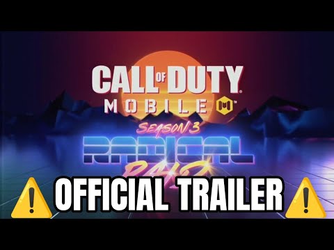 COD mobile - Season 3 Official Trailer (Radical Raid) 80s Vibes🕺 - YouTube