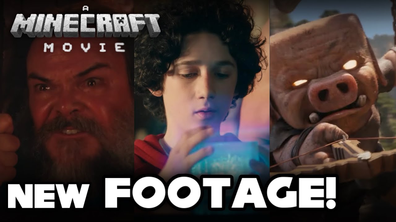 *BRAND NEW* Minecraft Movie TV Spots Revealed! - YouTube