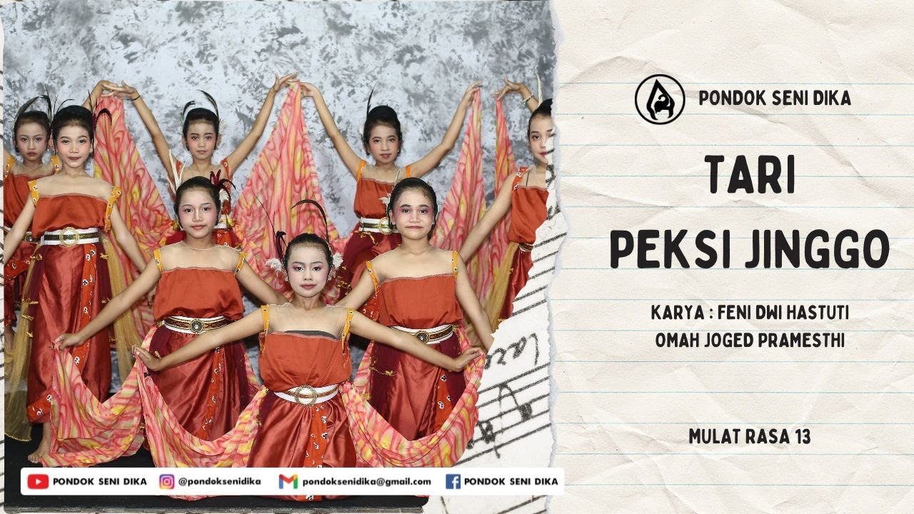 Tari Peksi Jinggo - Kelas C3 - PSD MULAT RASA 13 - Pondok Seni Dika ...
