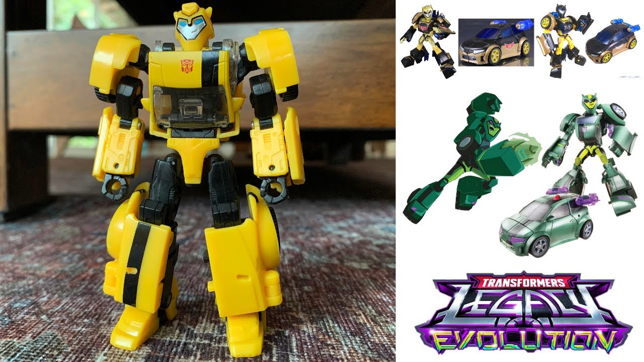 Transformers Legacy Evolution Deluxe Animated Bumblebee First Look ...