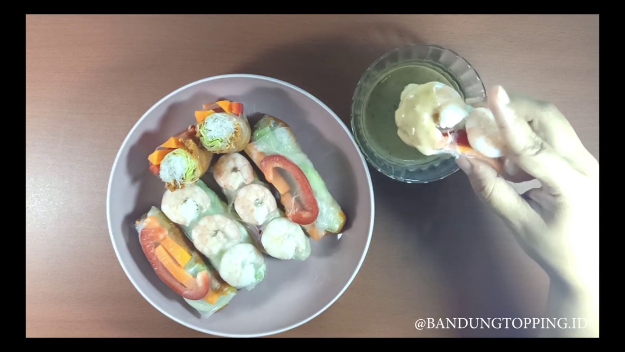 CARA MEMBUAT SPRING ROLL / VIETNAM ROLL YANG LEZAT & PRAKTIS - YouTube