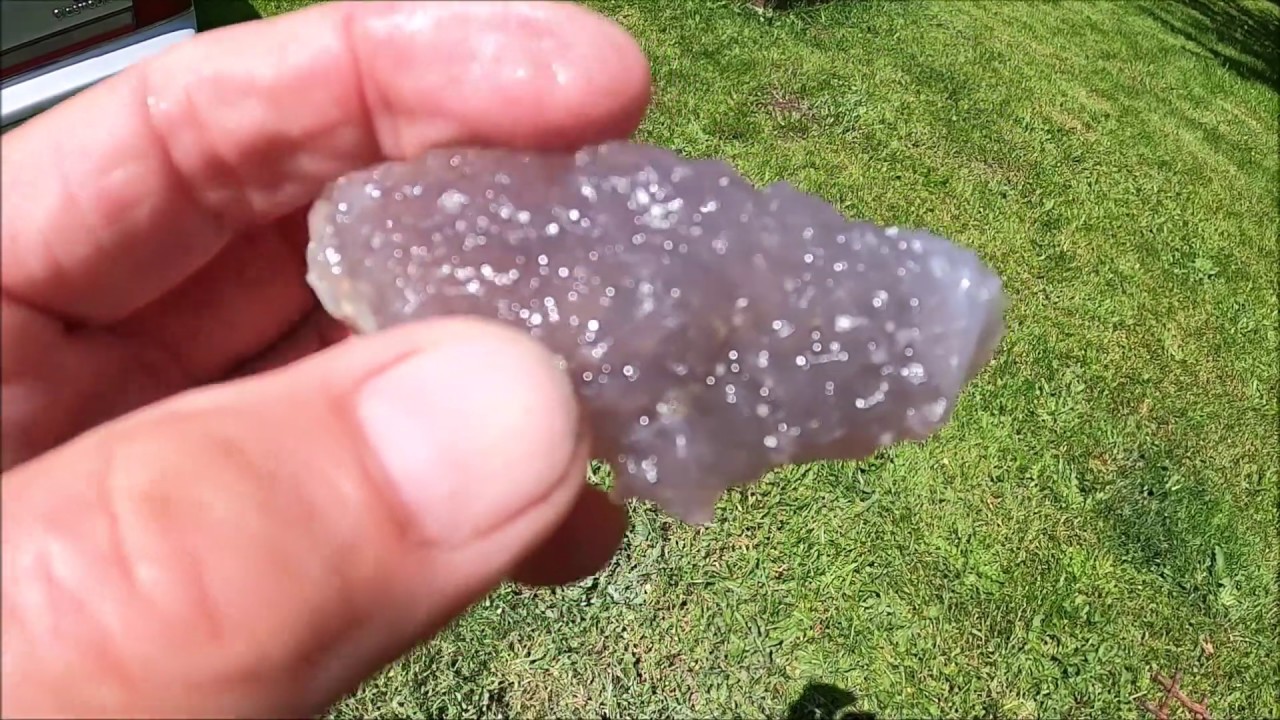 Agate Nodule Start to Finish Preparing For Display - YouTube