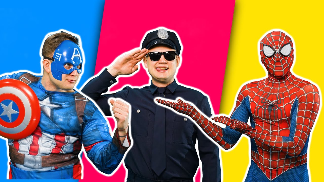 Spider-Man Help Me!!! + More Superheroes Kids Songs and Nursery Rhymes ...