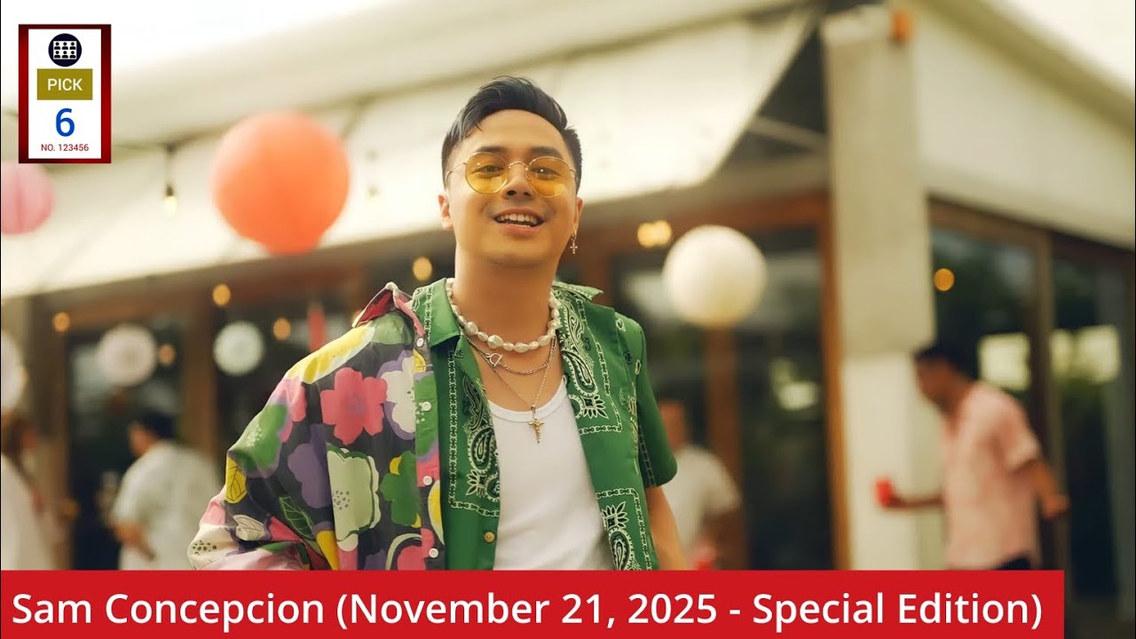 Pick 6: Sam Concepcion (November 21, 2025 - Special Edition) - YouTube
