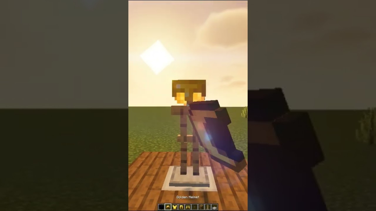 Minecraft: ARMOUR STAND Swapper | #shorts #minecraft - YouTube