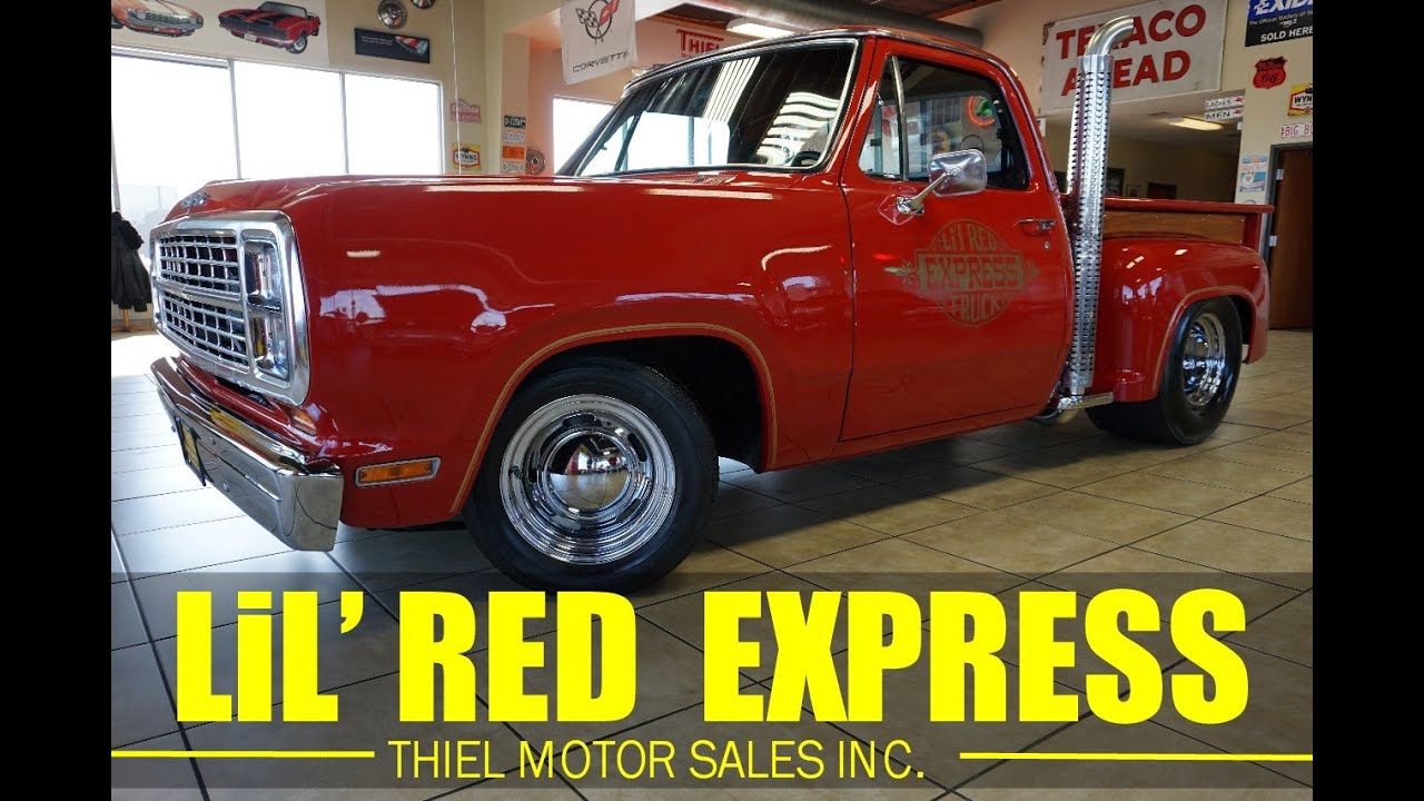 FRAME OFF RESTORED 1979 DODGE RAM LIL' RED EXPRESS 408 STROKER FOR SALE ...
