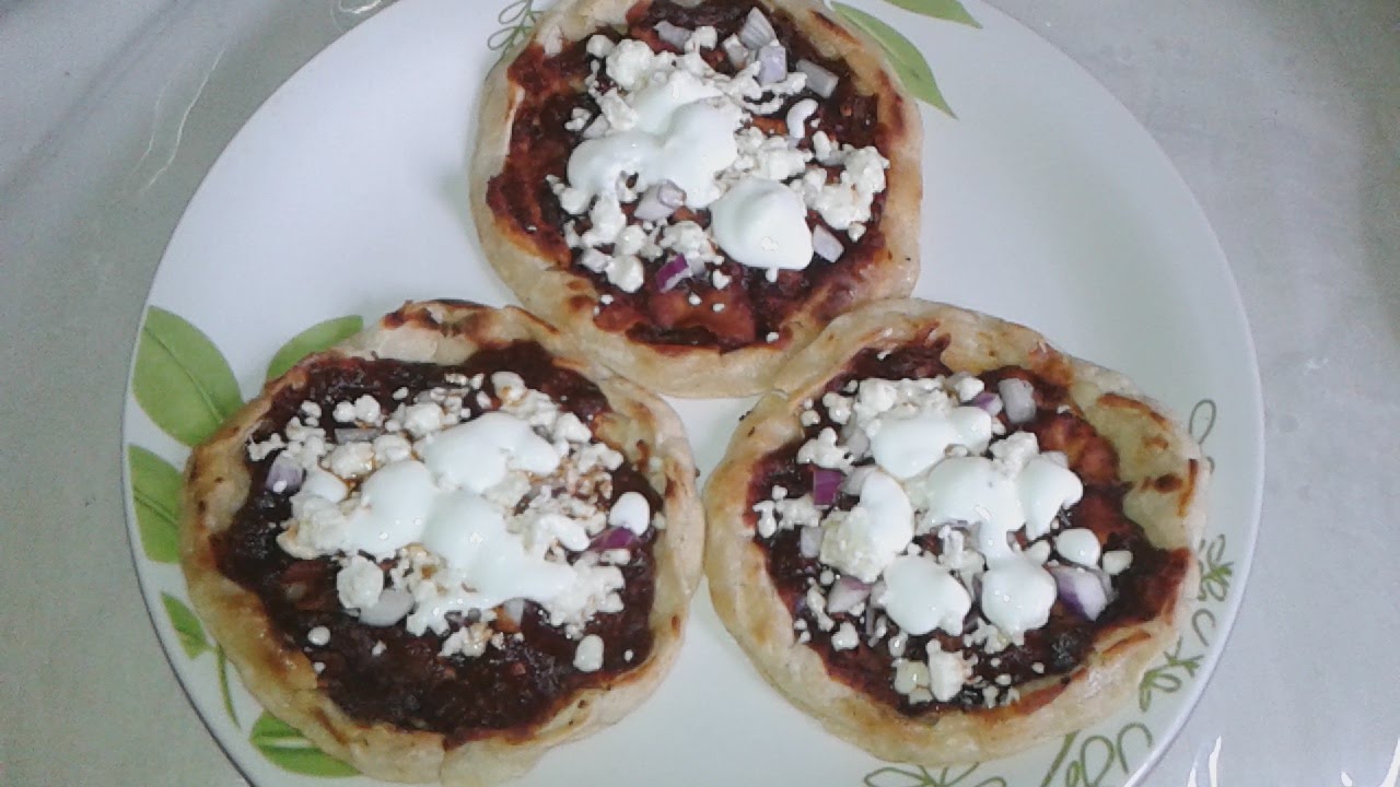 RECETA DE PICADITAS CON SALSA ROJA - YouTube