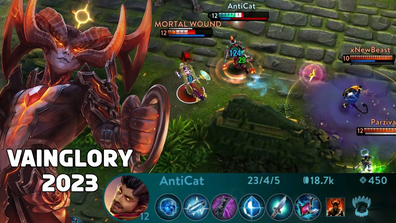 Vainglory in 2023 | Reza vs Alpha Celeste 23/4/5 - YouTube