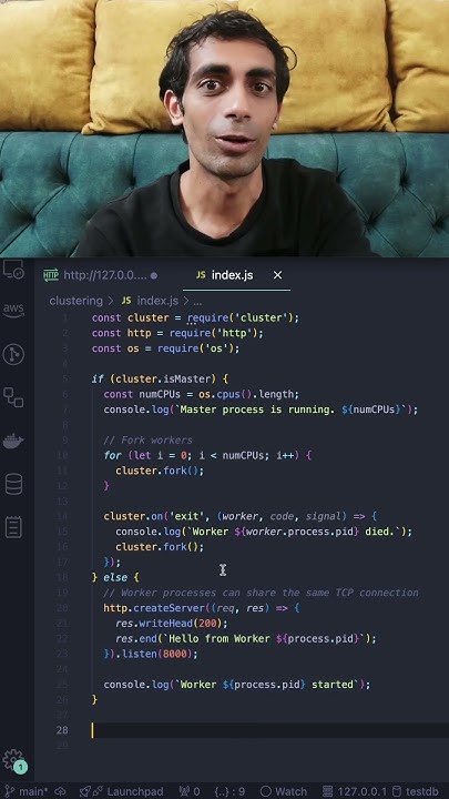 Boost Node.js Speed 🚀 Use All Your CPU Cores! 💻 | Handle Parallelism Like a Pro - YouTube
